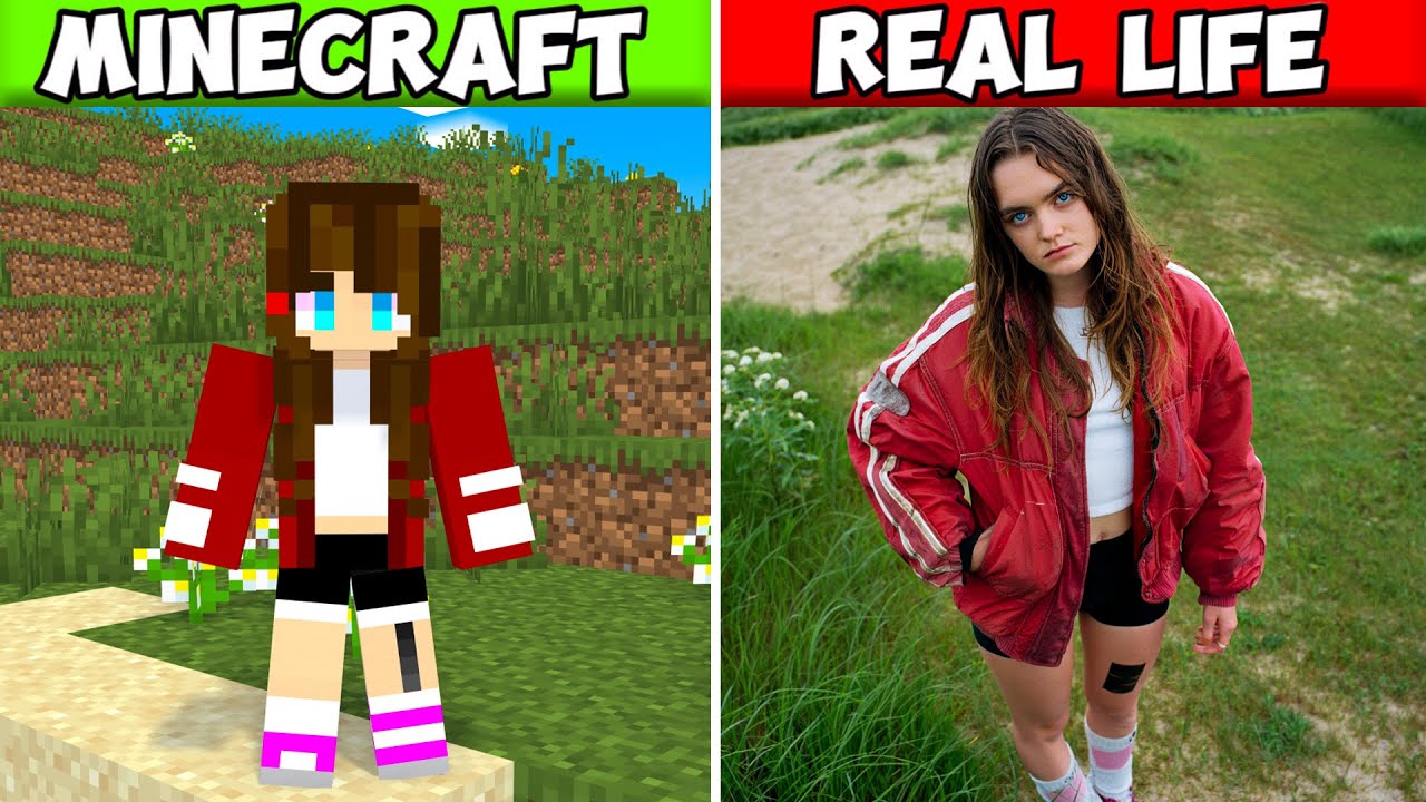 Minecraft vs. reality: photos that break viewers' brains 🔥📸 - YouTube