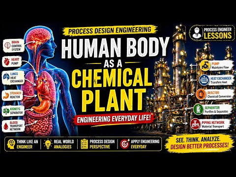 Process Design Engineering | Human Body as a Chemical Plant | Process ...