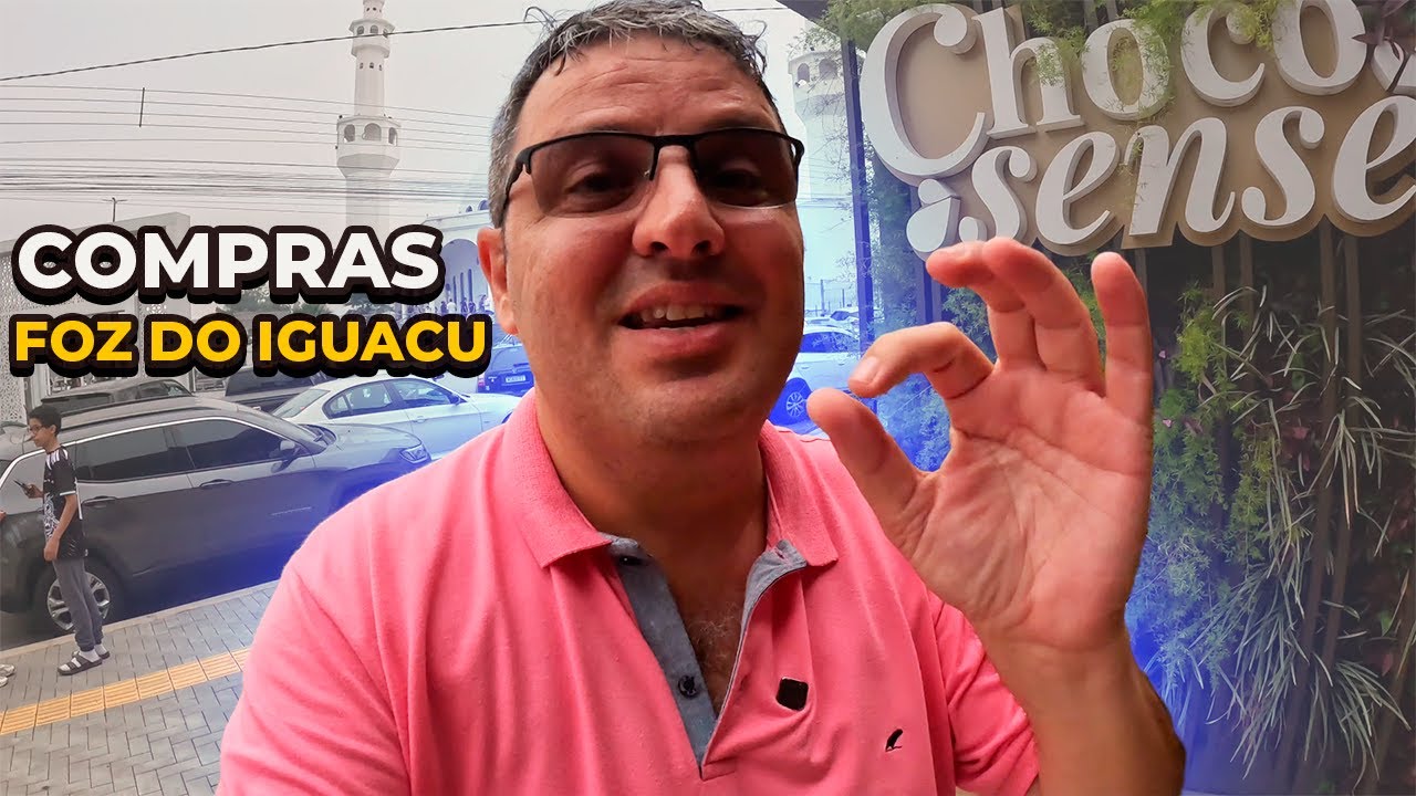 Comprinhas em Foz do Iguaçu na Loja Mais gostosa Choco Sense - YouTube