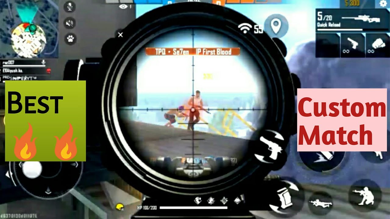 Clash Squard Custom Match 3VS3 Gameplay || Garena Free Fire - YouTube