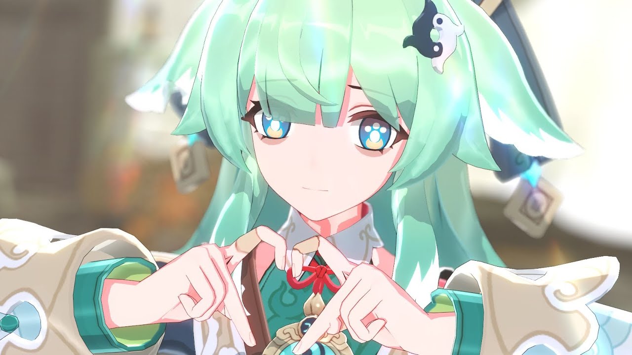 【Honkai：Star Rail MMD／4K／60FPS】Huohuo【ワタシノテンシ】 - YouTube