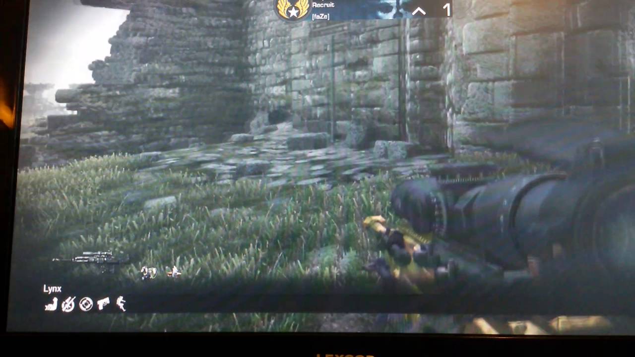 Call of duty ghosts tricks shots and knives - YouTube