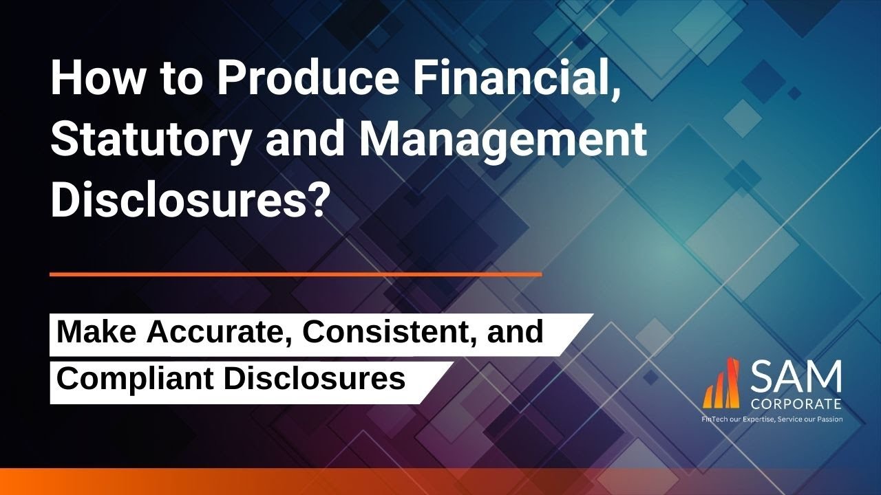 Accurate disclosure management - YouTube