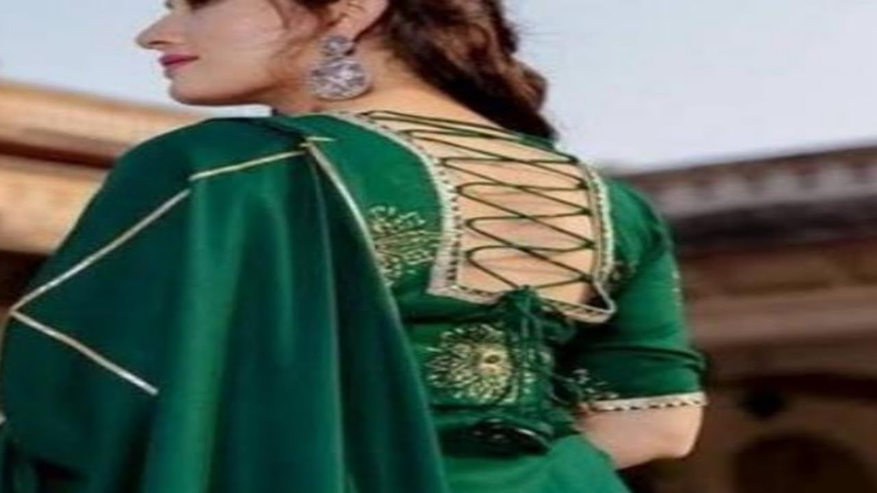 simple easy & beautiful 😘suit back neck design 😱 cutting & stitching ...