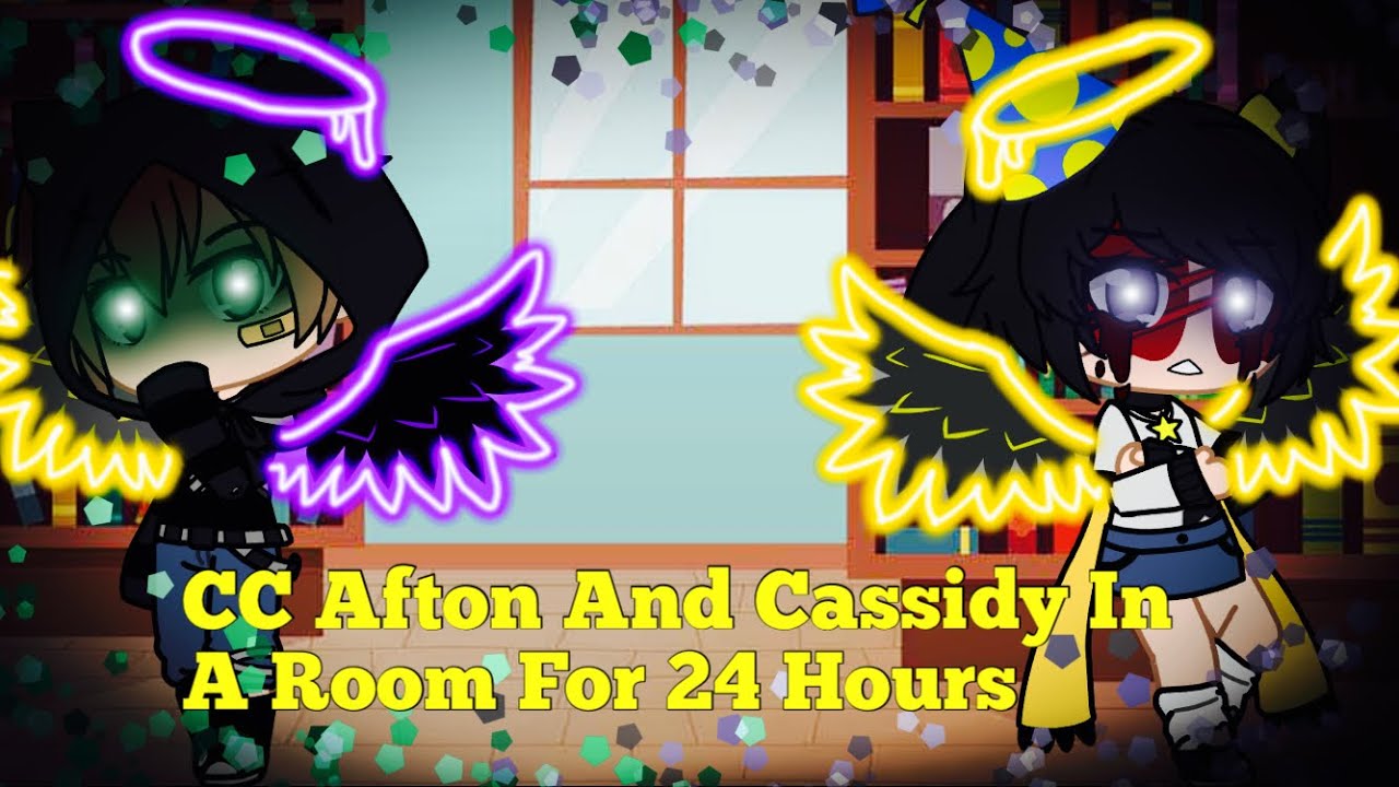 CC Afton And Cassidy In A Room For 24 Hours / FNAF - YouTube