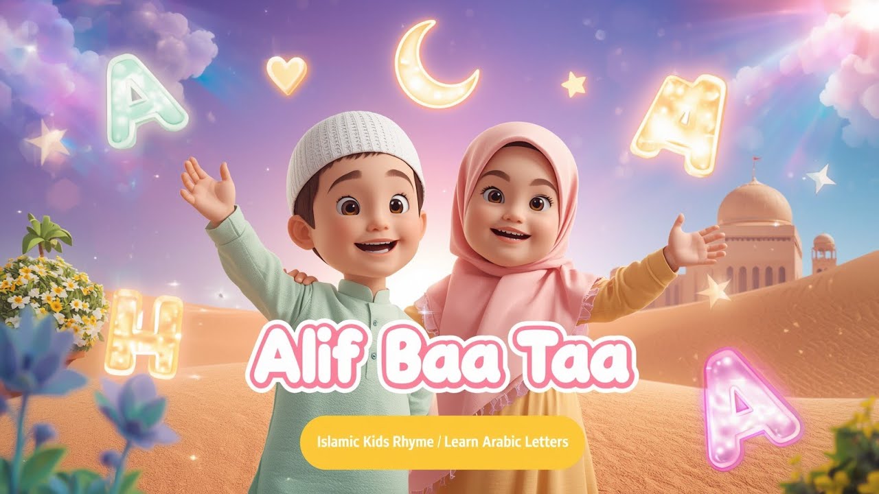 Alif Baa Taa kids Rhyme (Nasheed) - YouTube