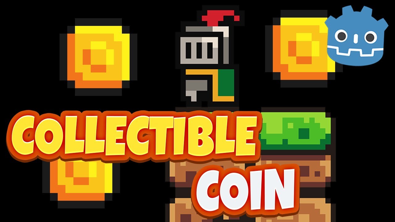 How To Make Collectible Coins In Godot! || Weekly Godot Challenge #25 ...