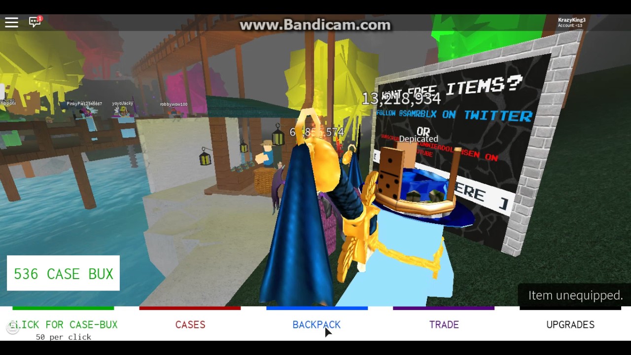 Roblox Case Clicker: Revealing Dominus Empirium Codes!!! - YouTube