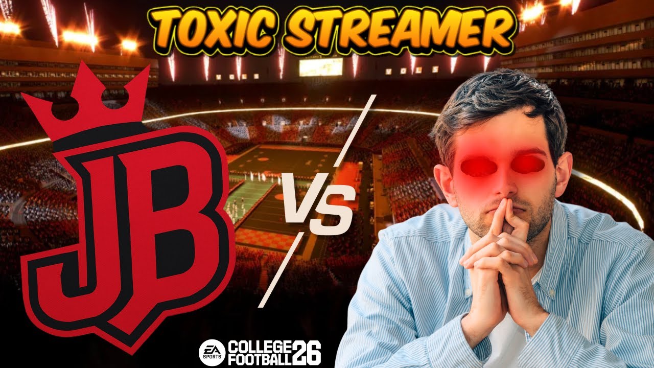 TOXIC COMEBACK VS STREAMER! EA College Football 26 - YouTube