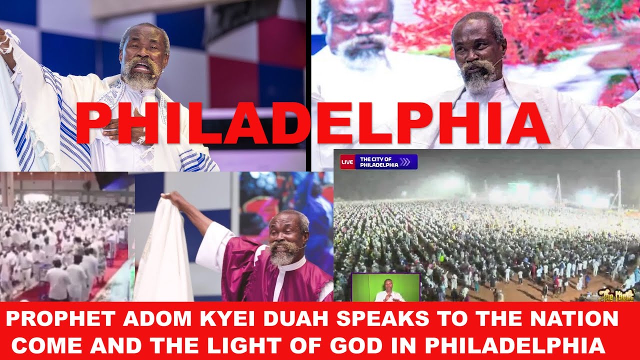 Prophet adom kyei Duah speaks to the nation ,Come and see the light in ...