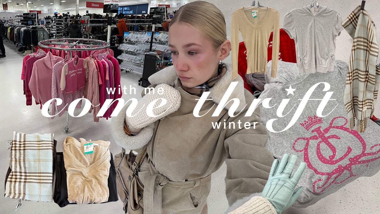HOW TO THRIFT YOUR WINTER WARDROBE | best thrift finds for winter - YouTube