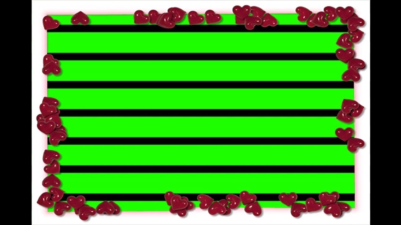 photo frame template editing | green screen effects - YouTube