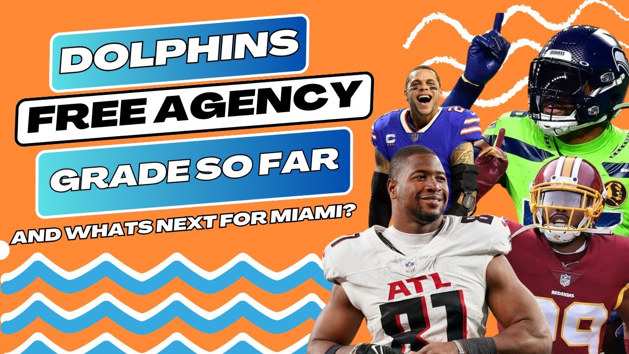 Miami Dolphins Free Agency Grade So Far - What's Next for Miami? | Fins ...