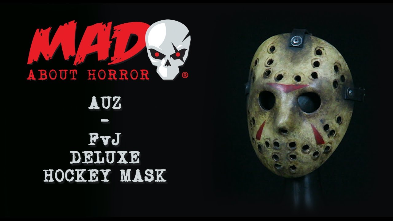 AUZ - Custom FvJ Deluxe Hockey Mask - YouTube
