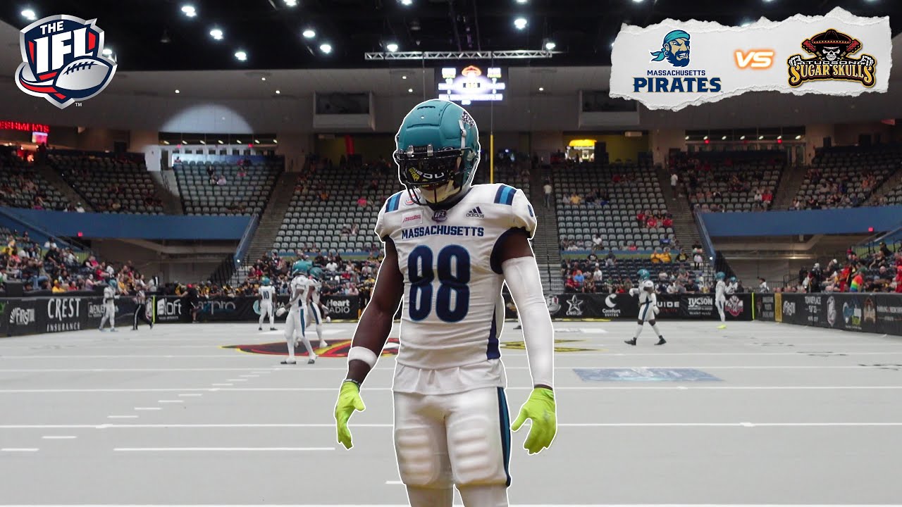 THIS ARENA FOOTBALL GAME GOT HEATED!😳 (Massachusetts Pirates vs Tucson ...
