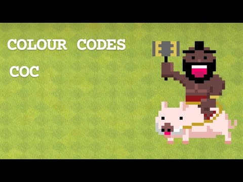 NEW COOL COLOUR CODES IN COC !! MUST WATCH - YouTube