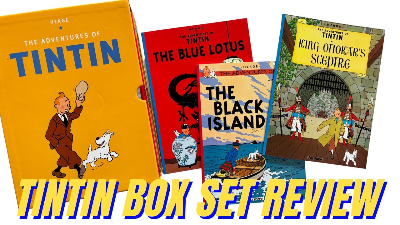 Best Graphic COMICS | The Adventures of TINTIN | Anniversary Box Set ...