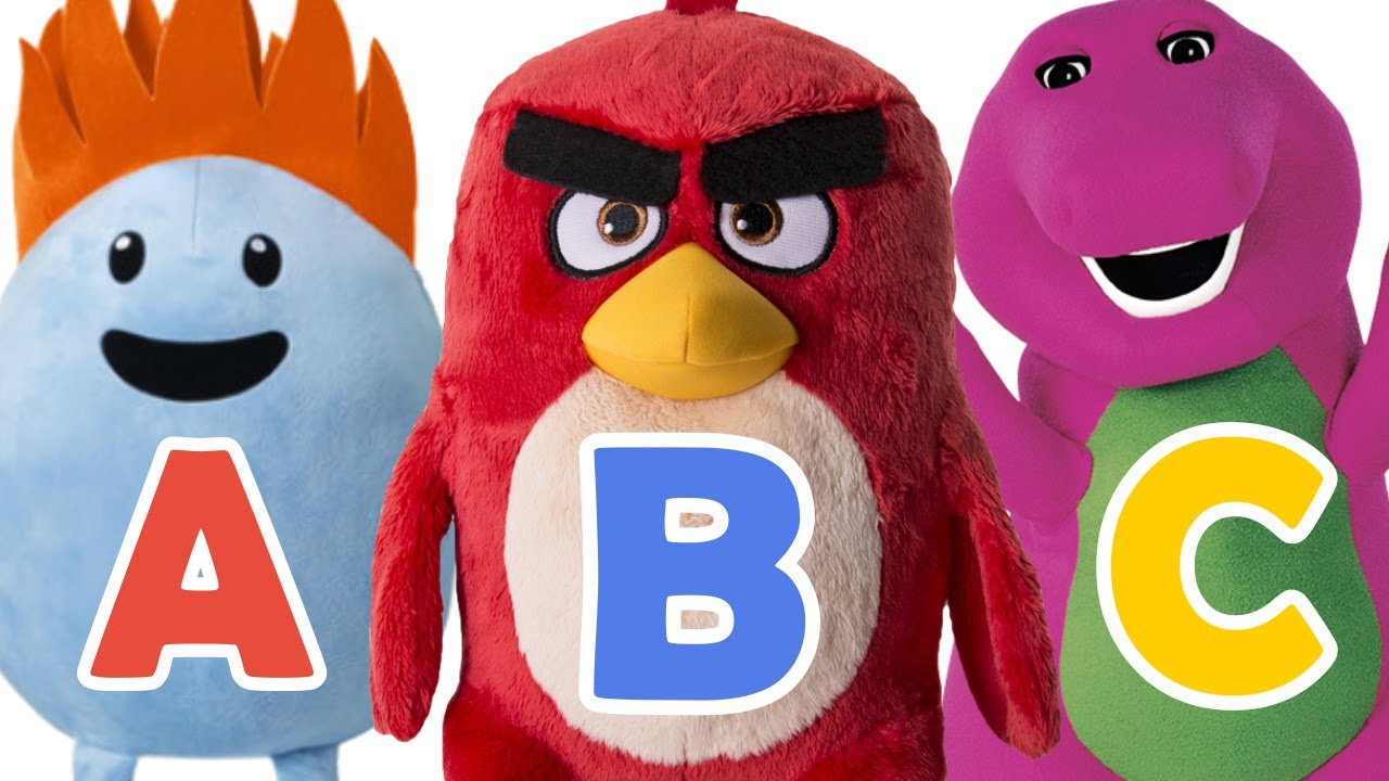 ABC Song | Angry Birds, Barney, Cars 3, Dumb Ways to Die - Alphabet ...