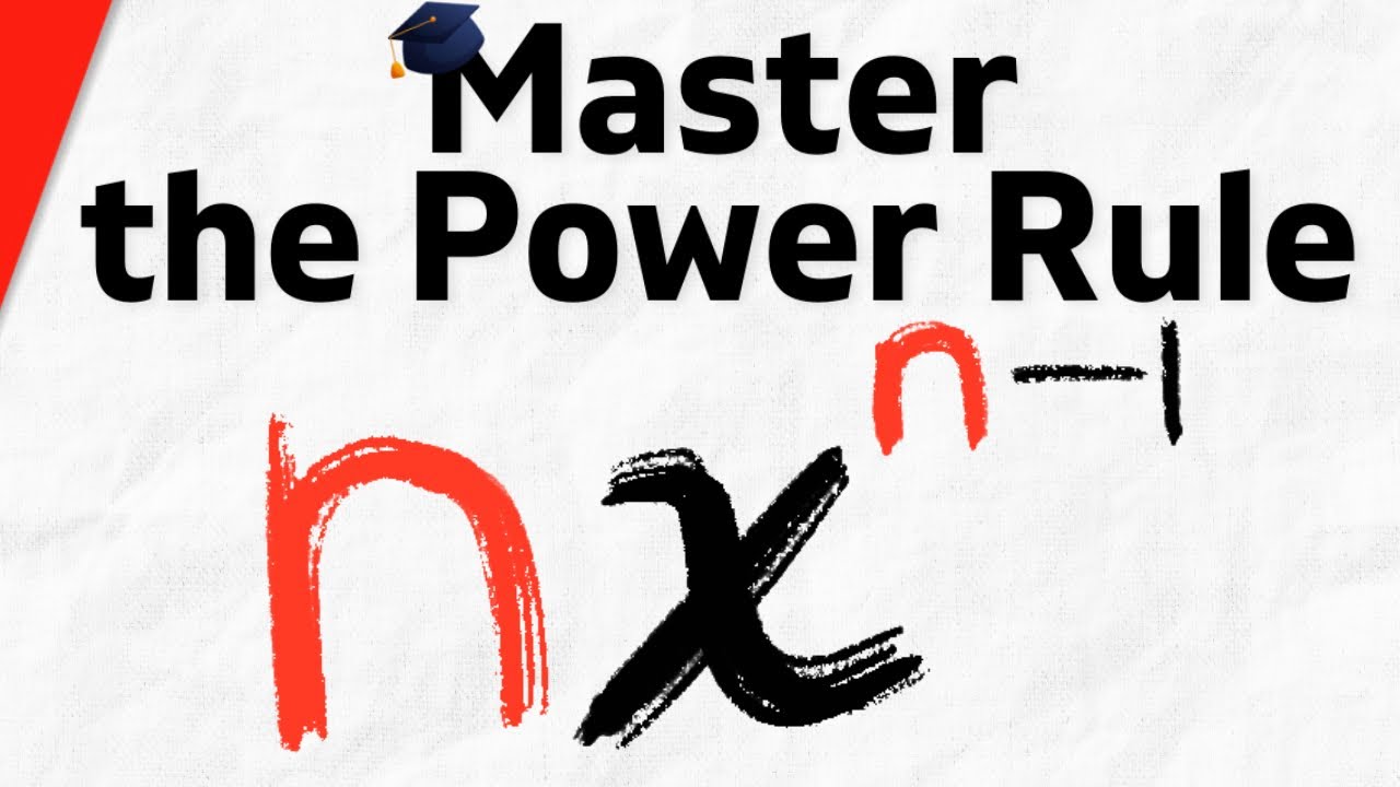 The Only Power Rule Derivative Video You'll Ever Need | Calculus 1 ...
