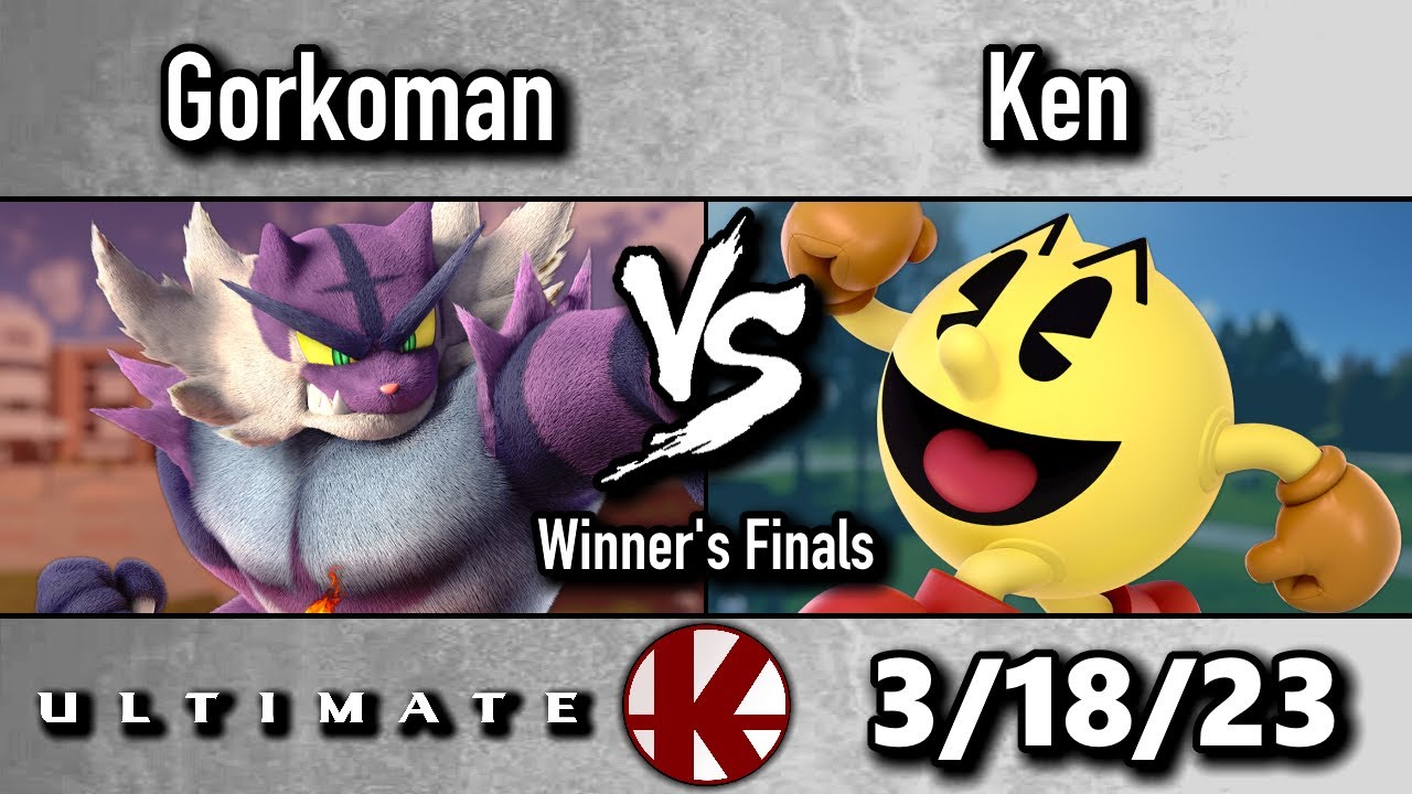 Gorkoman (Incineroar) vs. Ken (Yoshi/Pac-Man) - Winner's Finals - YouTube