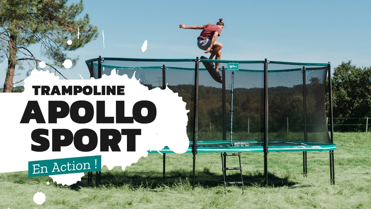 Trampoline Apollo Sport - France Trampoline - YouTube
