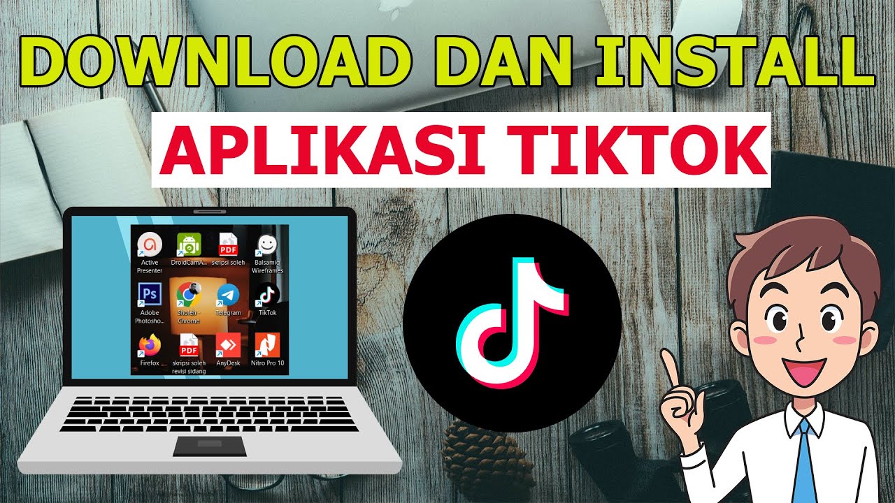 Cara Download Aplikasi Tiktok di Laptop Terbaru 2024 - YouTube