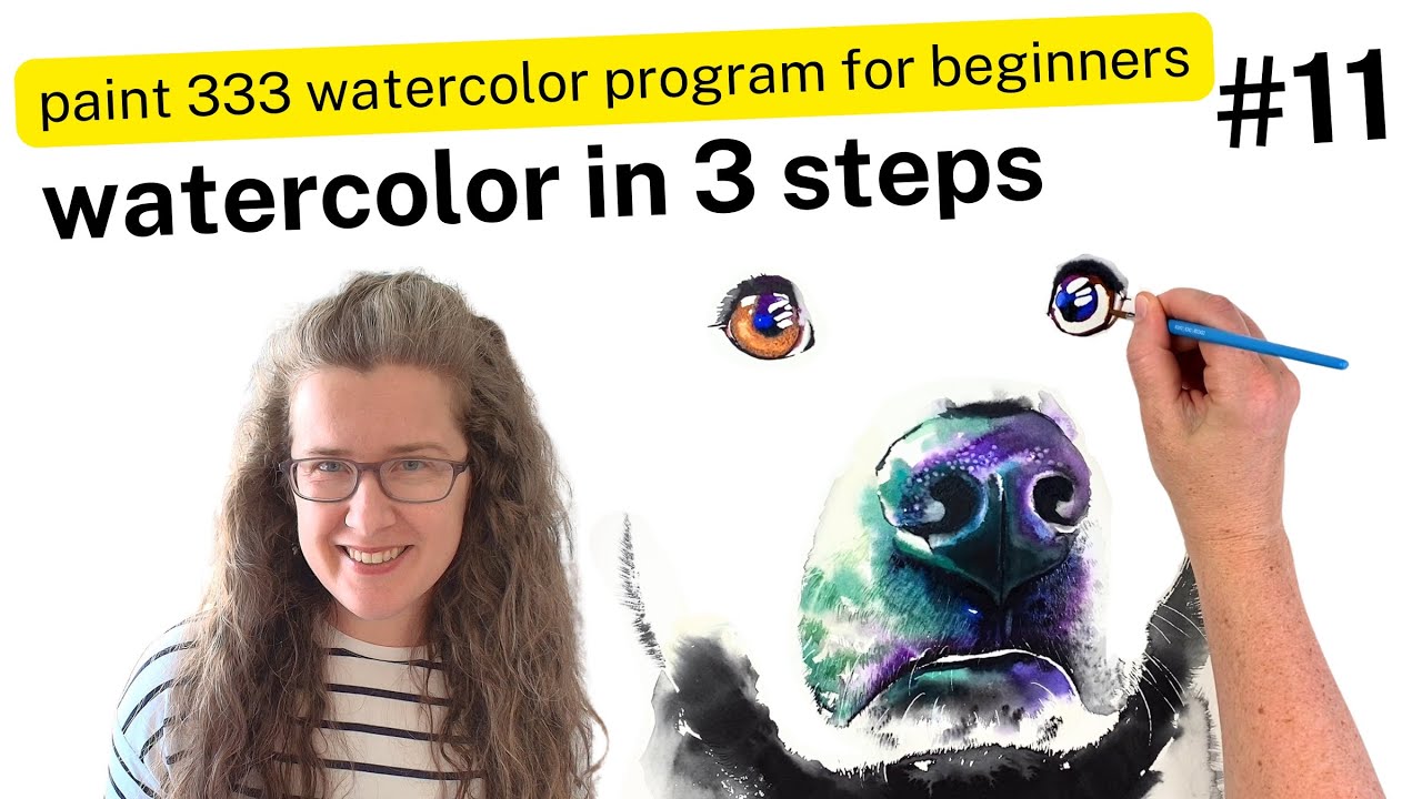 The best way to paint watercolor? - Paint 333 Watercolor Program for ...