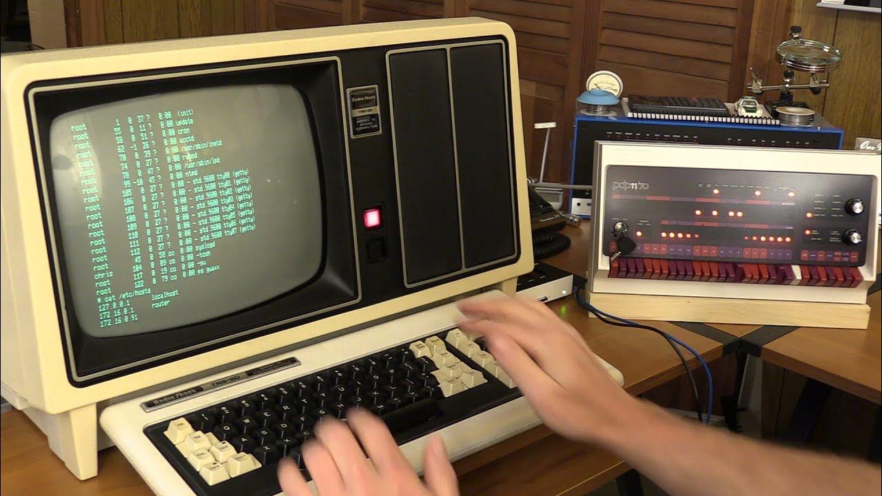 Building and Using the PiDP-11 Emulator Kit - YouTube