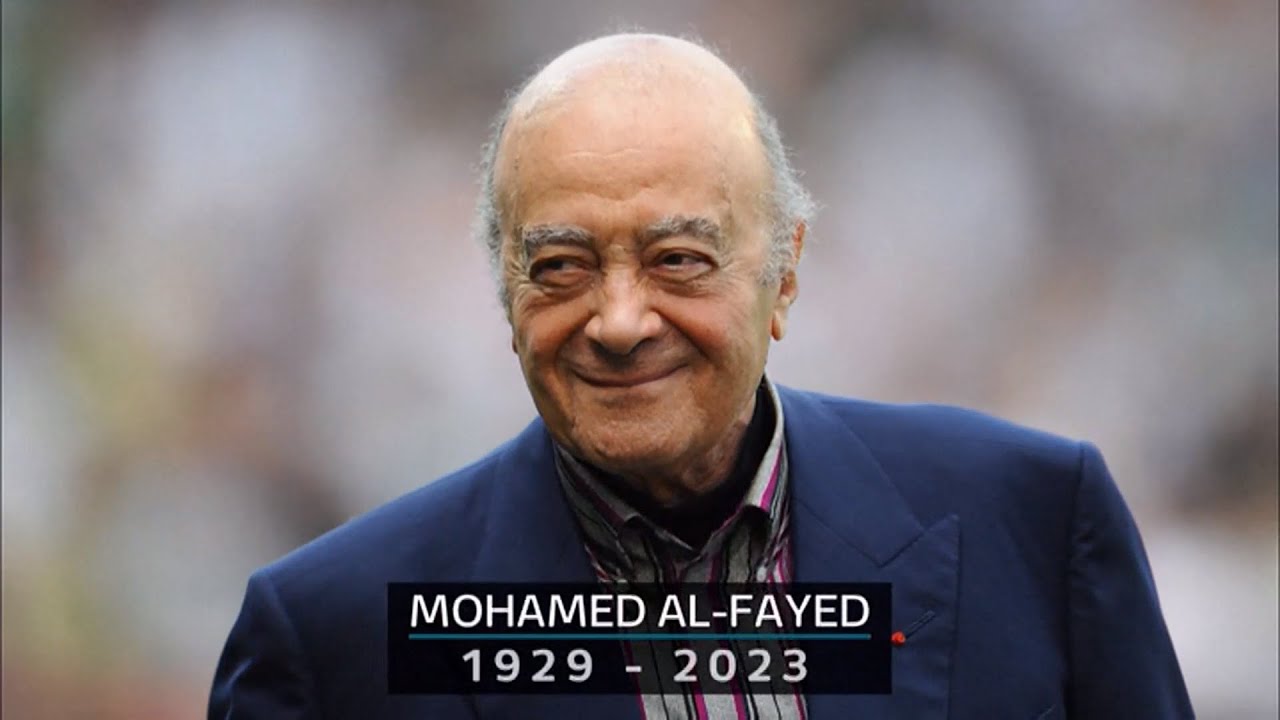 Mohamed Al-Fayed passes away (1929 -2023) (Egypt/(UK)) - ITV News - 1st ...