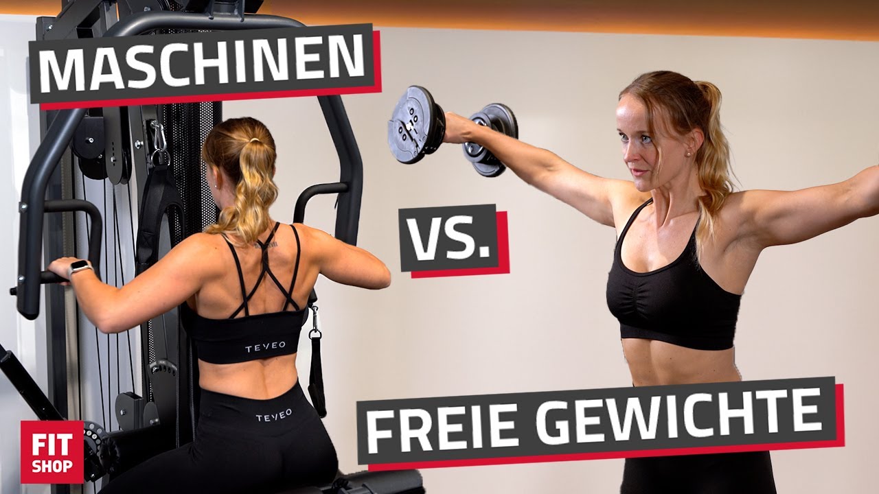 Maschinen vs. freie Gewichte | Krafttraining an der Kabelzugstation ...