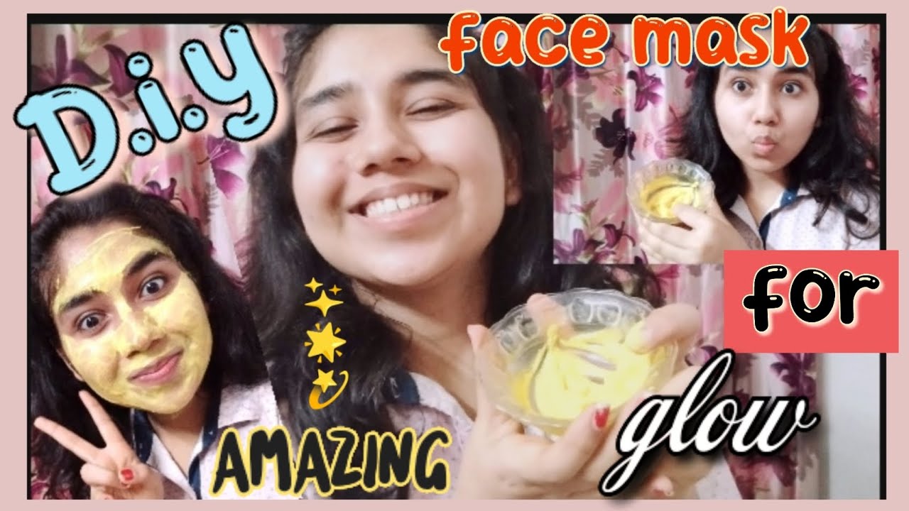 Homemade face pack for glowing skin / diy face mask for teenagers ️ ...