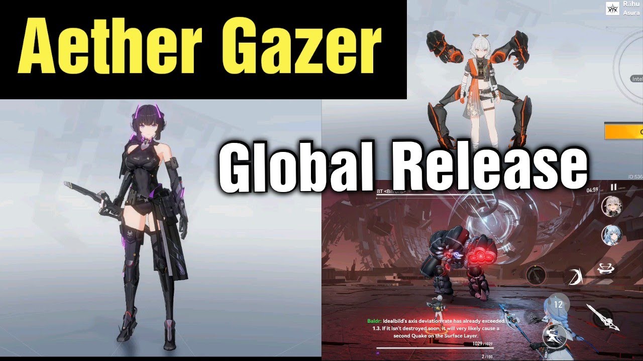 Aether Gazer Global Release Gameplay First Impression - YouTube