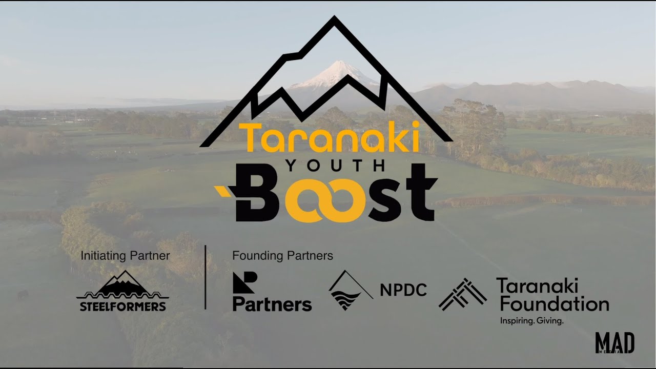 Taranaki Youth Boost | Taranaki Foundation - YouTube