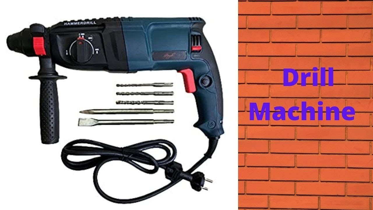 Zebra Premium Tools Royale Z - R26 1250W Reversible Rotary Hammer Drill ...