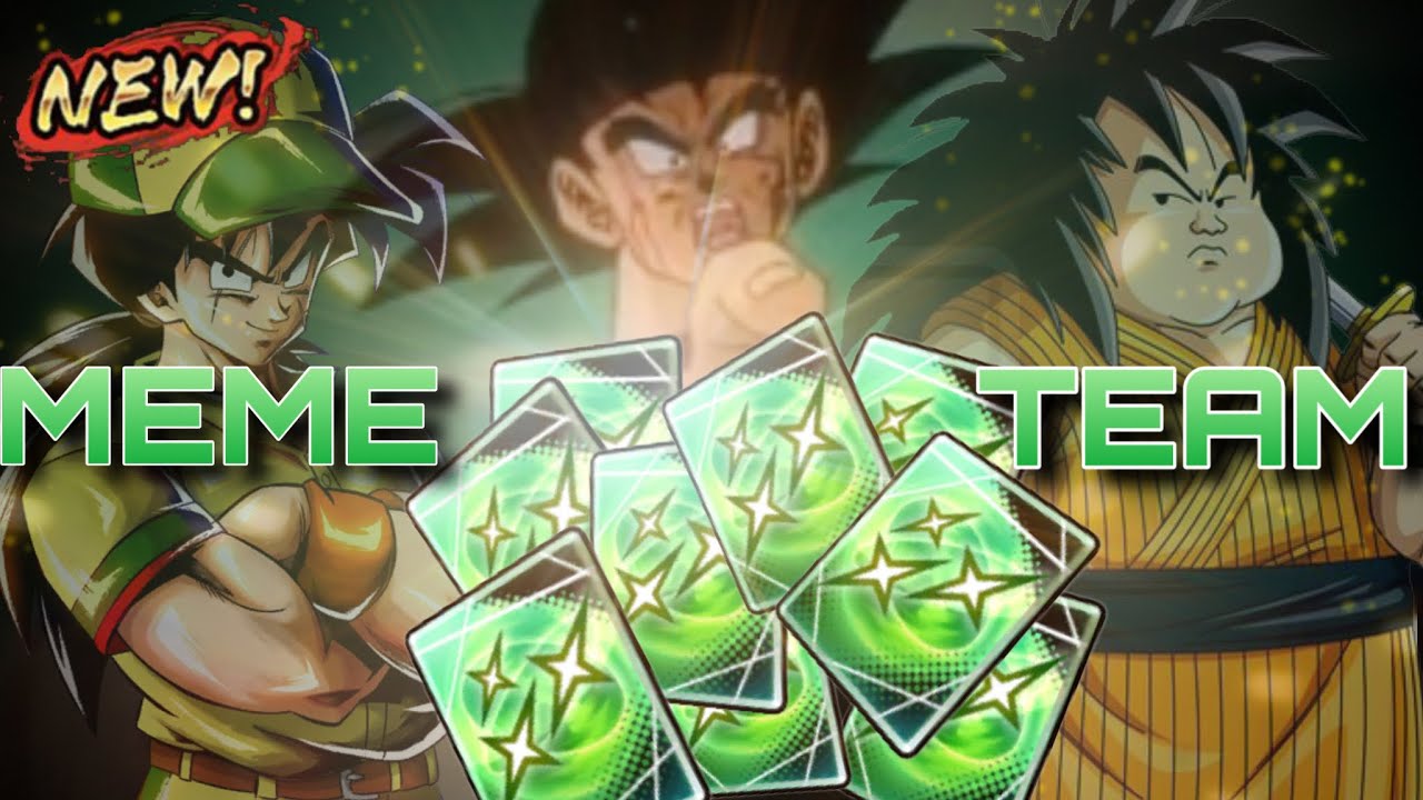 BARDOCK MEME TEAM!! GREEN CARD AFTER GREEN CARD!! (Dragon Ball Legends ...