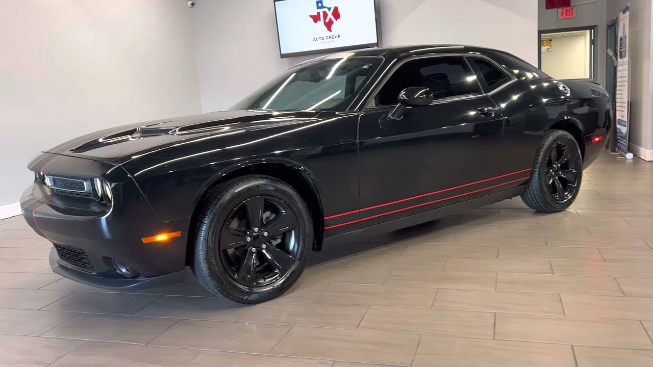 2015 DODGE CHALLENGER SXT 2D A8 RWD 3.6L V6 COUPE - CUSTOM - - YouTube