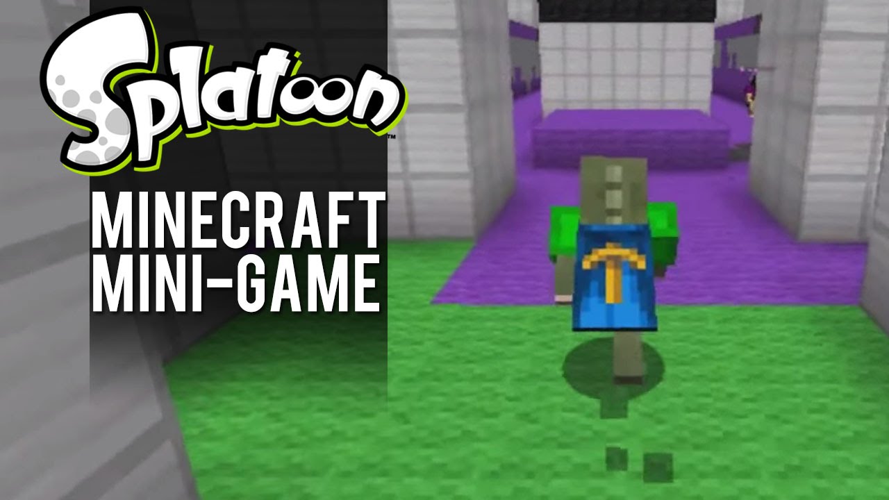 Splatoon Mini-Game in Minecraft! - YouTube