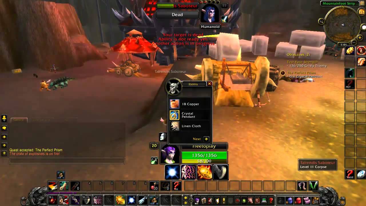 The Perfect Prism - World of Warcraft Quest - YouTube