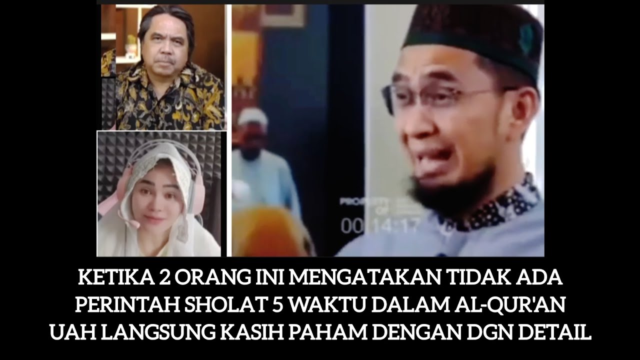 PERINTAH SHOLAT 5 WAKTU DALAM AL-QUR'AN, INILAH PENJELASAN UAH ...