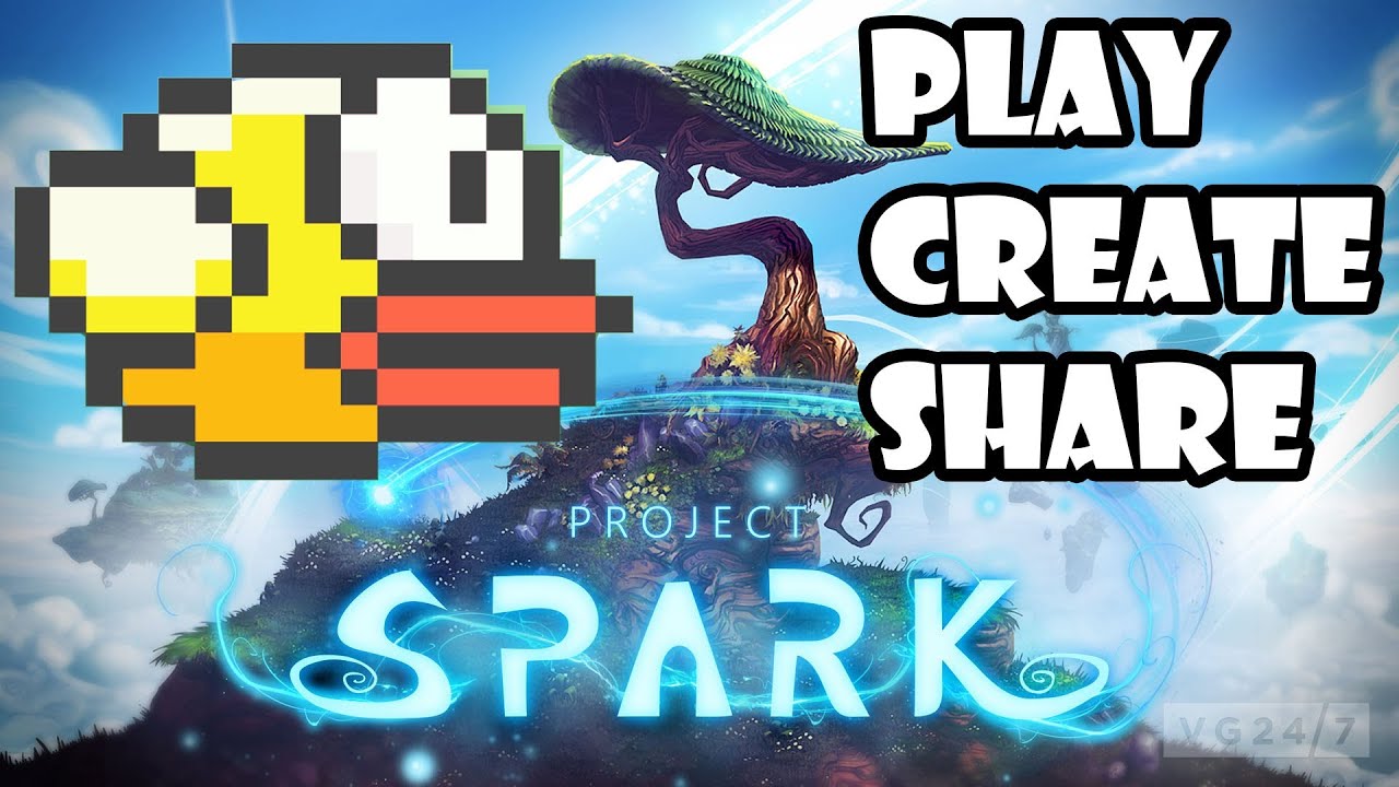 Let's Play & Create Project Spark: Flappy Bird Nightmare (beta gameplay ...