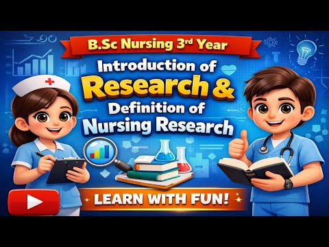 What is Nursing Research? | Introduction | BSc Nursing 3rd Year ...