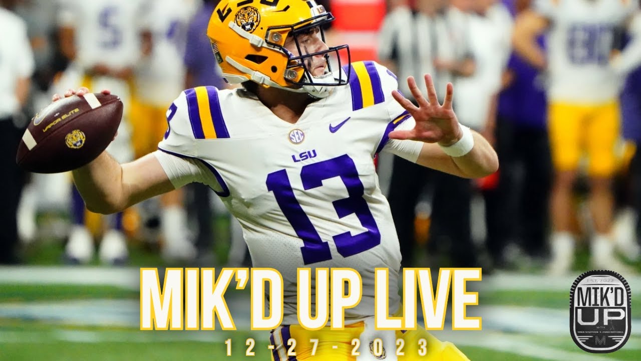 Mik'd Up W/ Mikie Mahtook & J Mitch | LSU Football Brian Kelly To ...