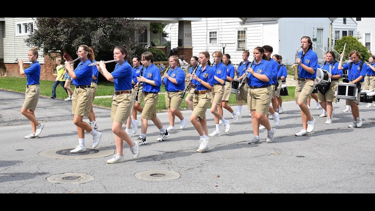 CLYDE FLIERS MARCHING BAND: CLYDE FAIR PARADE - 09/17/2022 - YouTube