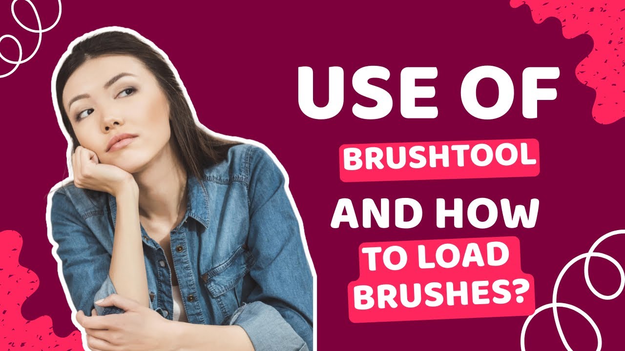 Use of Brush tool and how to load brushes - YouTube