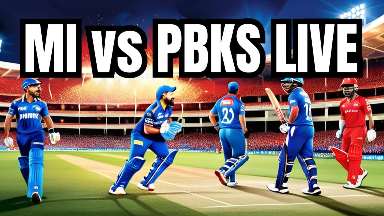 Epic battle: MI vs PBKS cricket 24 career mode #cricket24 #ipl2024 ...