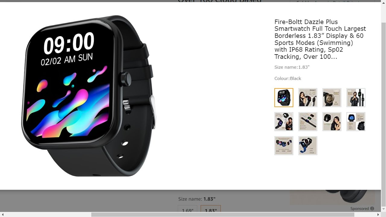 Fireboltt Dazzle Plus Smartwatch | Newly Launched Dazzle Plus ...