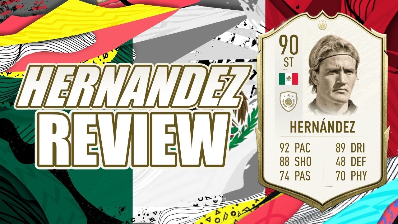 FIFA 20 - ICON SWAPS II LUIS HERNANDEZ (90) PLAYER REVIEW - YouTube