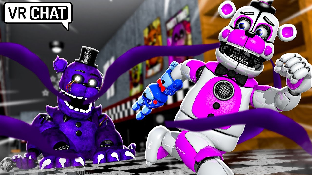 Shadow Freddy joins the DARK SIDE?! in VRCHAT - YouTube