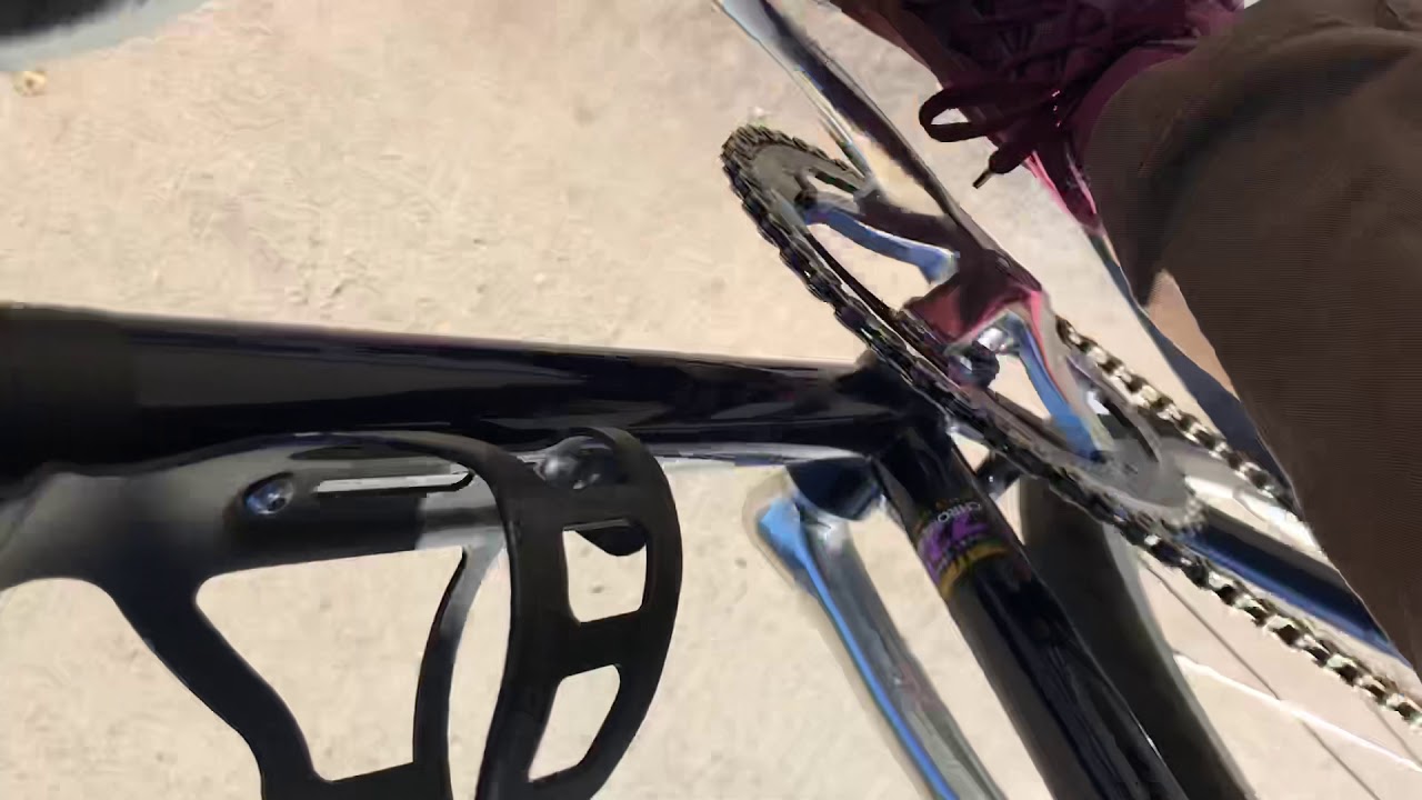 Fixed-gear drivetrain clicking - YouTube