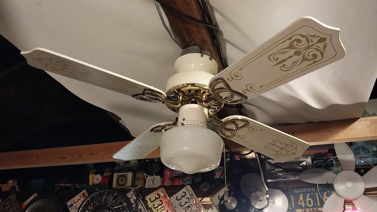 1994 Encon 36" ceiling fan - YouTube